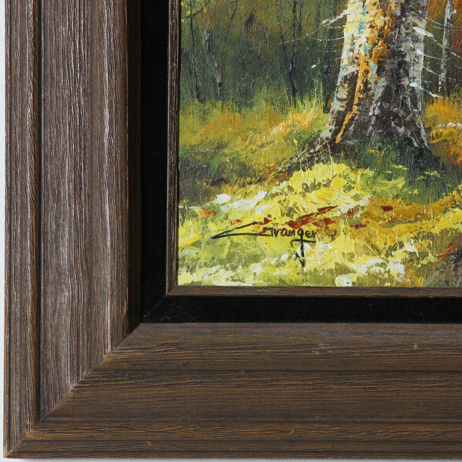 Untitled (Forest Landscape) By Charles Henry Granger Signed Oil on ...