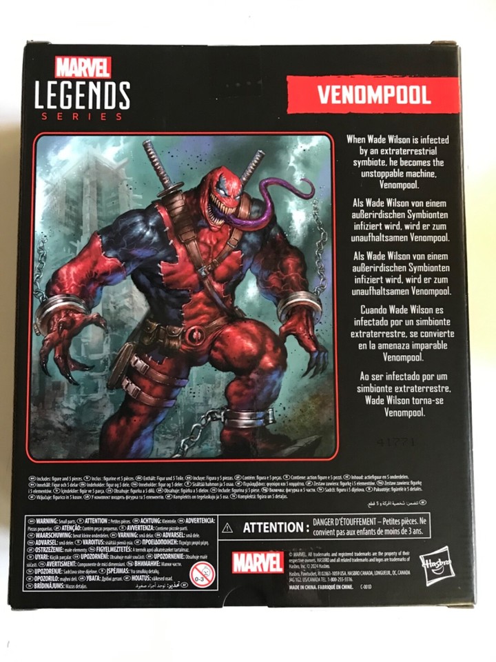 MARVEL LEGENDS SERIES VENOMPOOL 2024 SEALED NEW RARE DEADPOOL VENOM | eBay