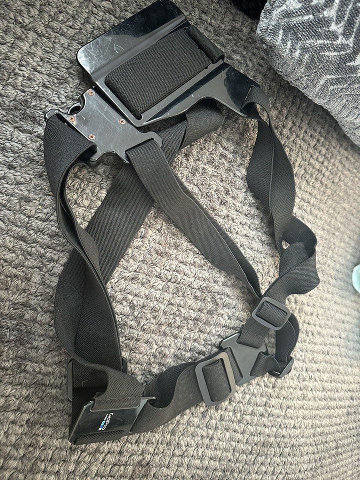 GoPro Be A Hero Chest Mount Adjustable Harness Black Model | eBay