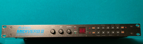 Alesis MIDIVERB II Rackmount Pro Audio 16-Bit Digital Effects Processor ...