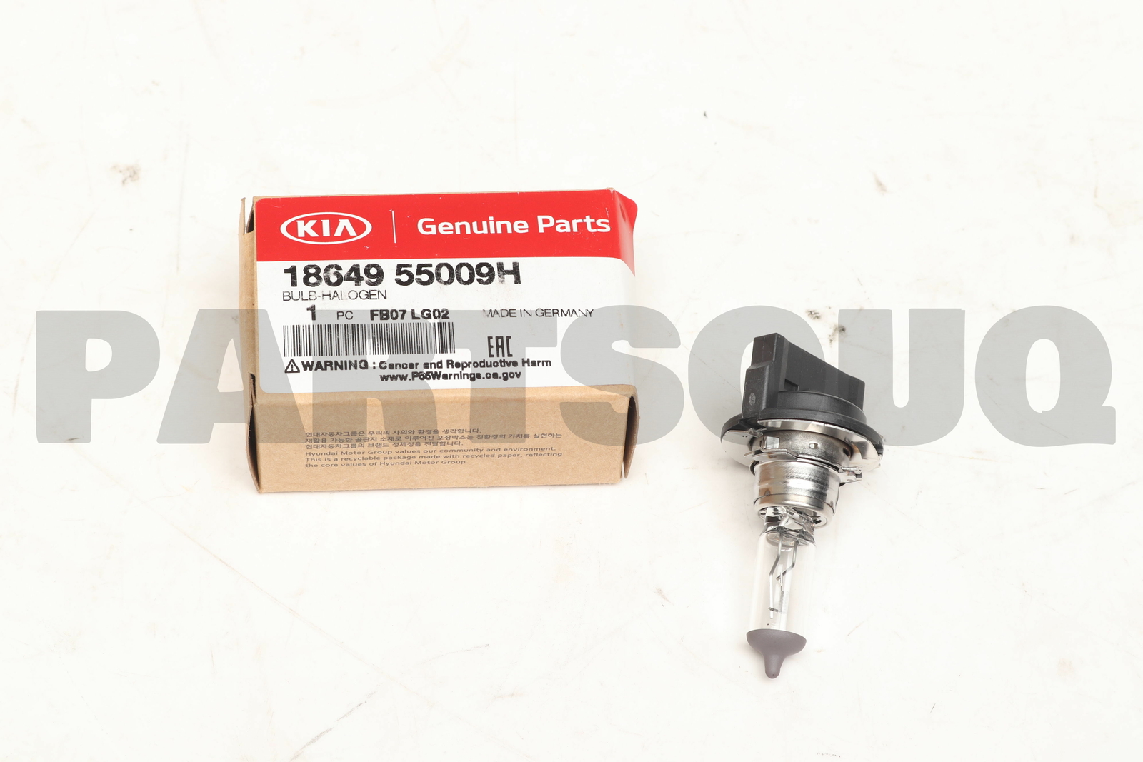 1864955009H Genuine Hyundai / KIA BULB-HALOGEN | eBay