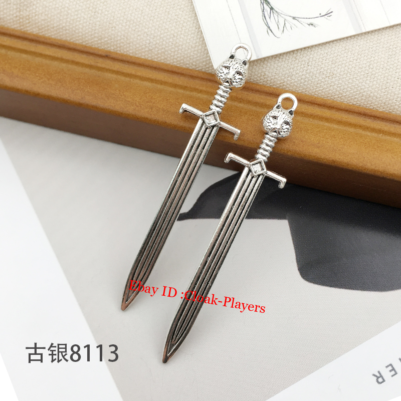 2Pcs 1/12 Scale Sword Medieval Knight Warrior for 6" Figure Accessories ...