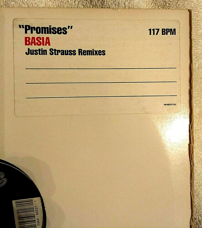 Basia Promises 12" Vinyl 1989 33rpm Maxi Single Epic Records 4 Mixes VG ...