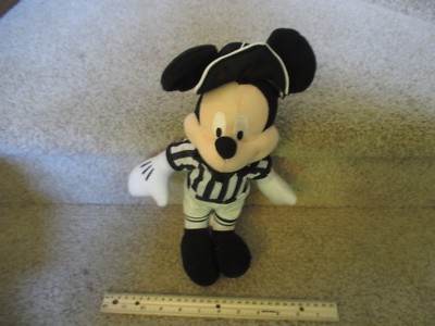 Disney Mickey Mouse Referee Ref Sports Official Plush Stuffed Doll Toy ...