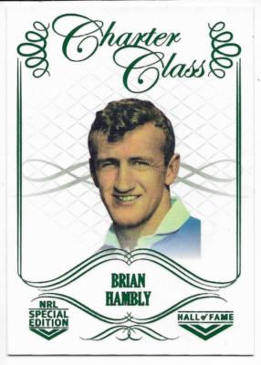 2018 Nrl Glory Charter Class (CC056) Brian HAMBLY | eBay