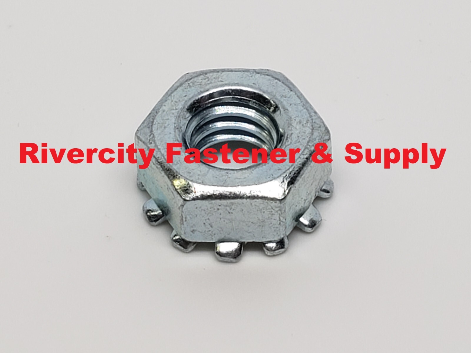 (100) 1/4-20 External Star Lock / Kep Nuts Locking Keps Nut / Locknuts ...