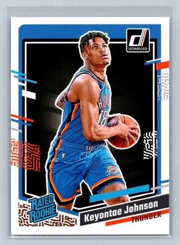 Keyontae Johnson 2023-24 Donruss #237 RC Oklahoma City Thunder | eBay