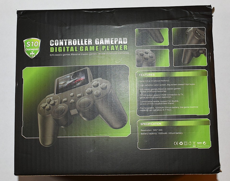 Controller Gamepad Digital Game Controller, Game Player with 520 ...