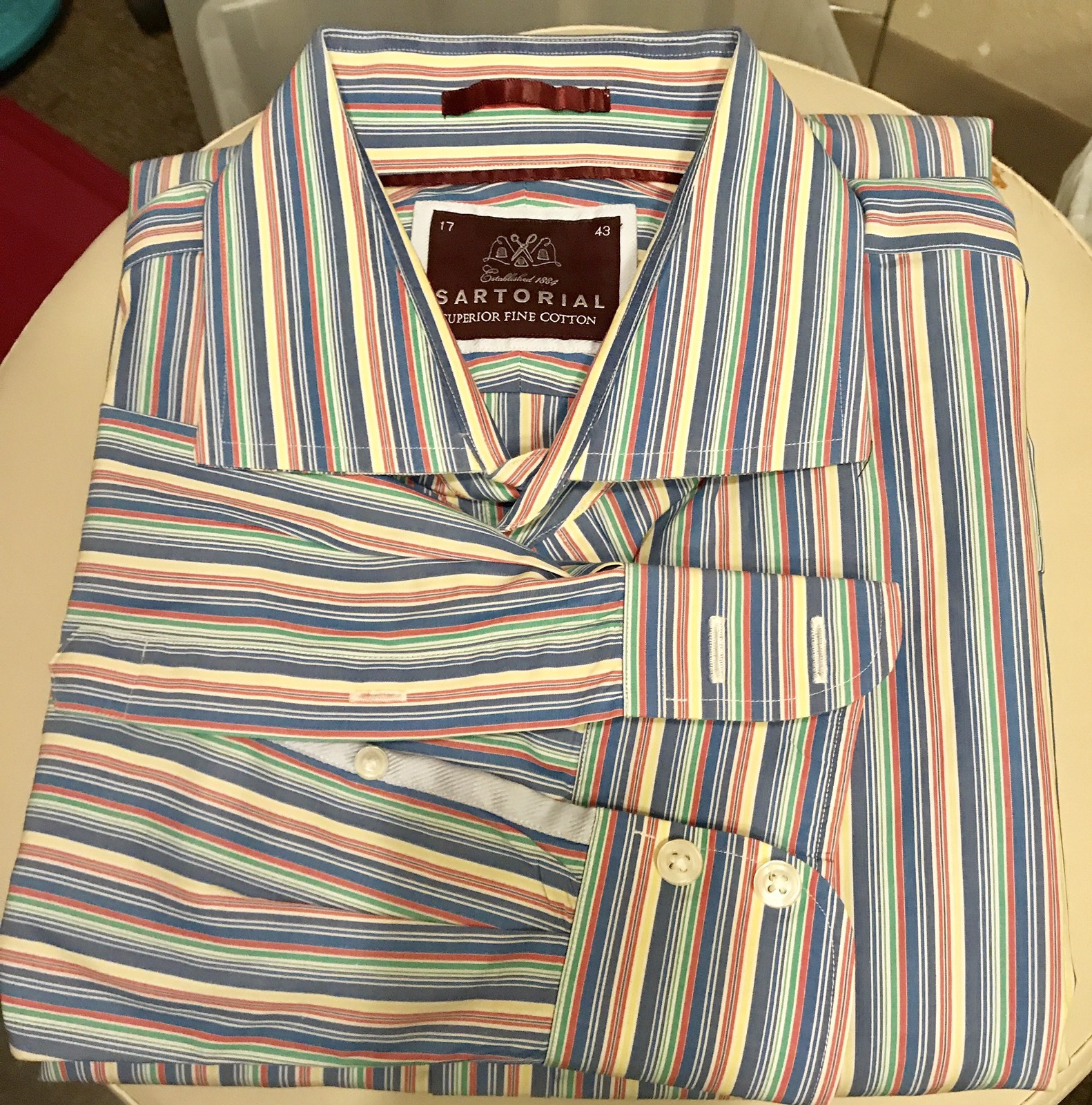 Sartorial by Marks and Spencer Men`s Superior Fine Cotton Long Sleeve ...