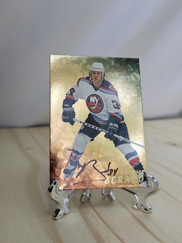 1998 Bryan Berard SIGNED GOLD ITG Be A Player ON CARD Autograph #85 NY ...