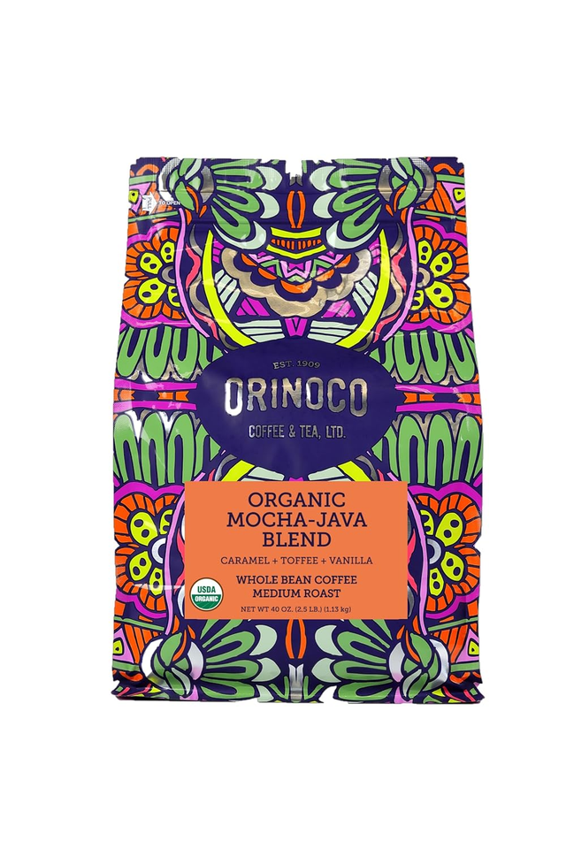 Orinoco Organic Mocha-Java Blend 2.5Lb Bag, Medium Roast, Whole Bean Coffee, 100 | eBay
