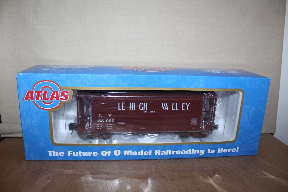 Atlas O 6371-1 Lehigh Valley 40' Airslide Hopper # 55002 MINT | eBay