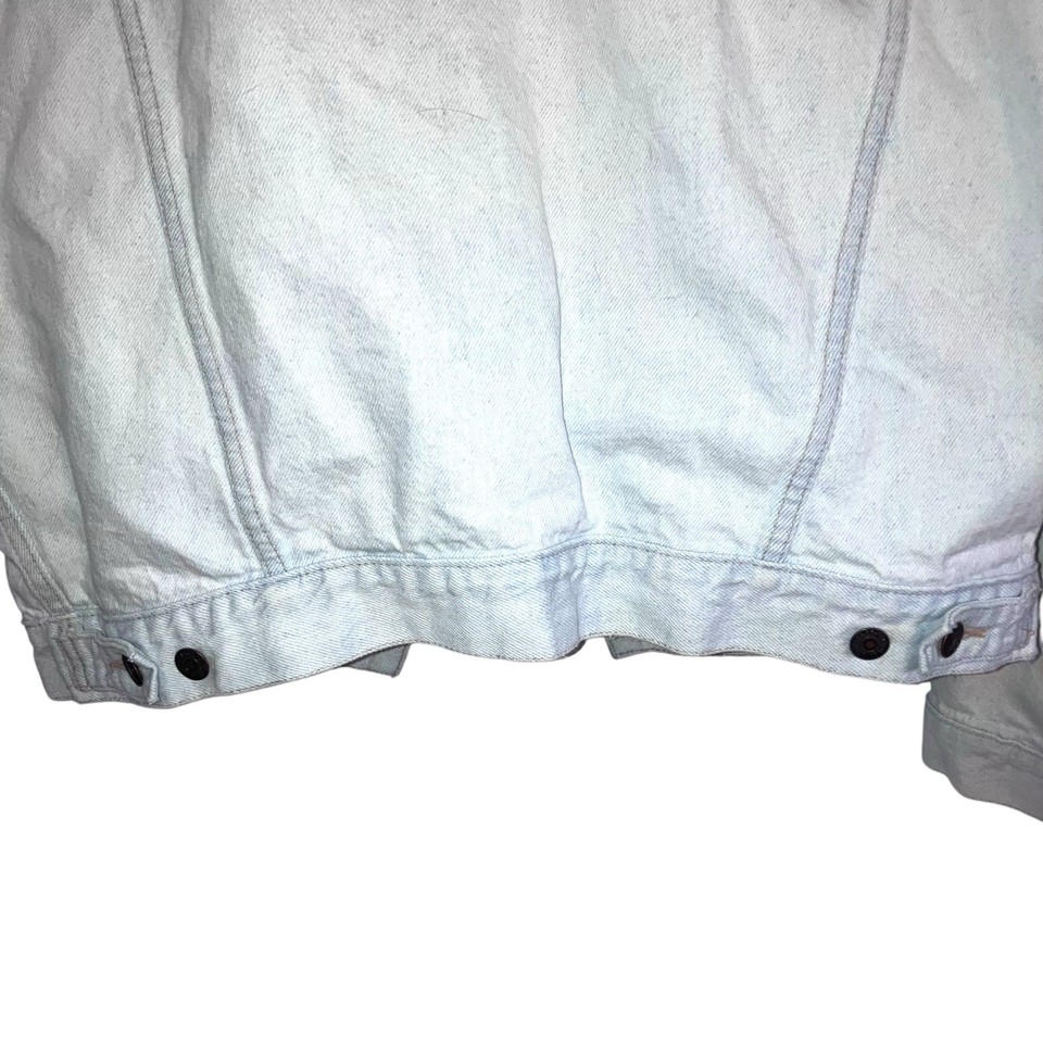 Levi’s Vintage 90s Washed Out Blue Light Denim Trucker Jacket-Men’s ...