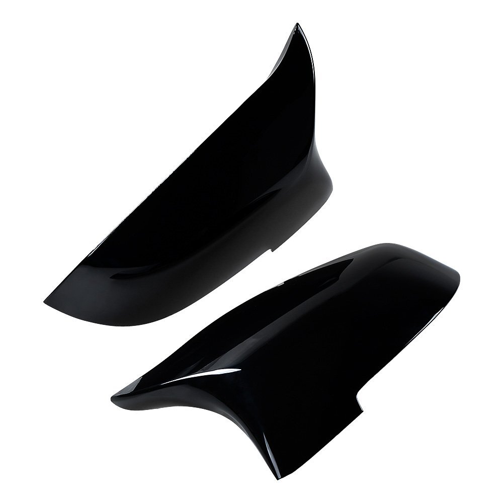 Gloss Black Side Mirror Cover Cap M5 Style for BMW F10 F11 F18 F01 LCI ...