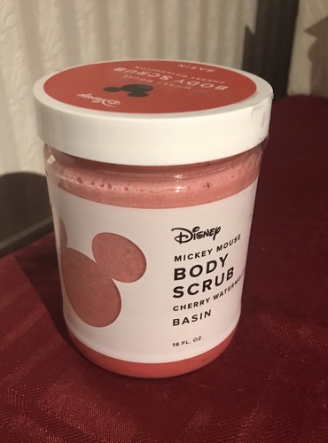 Disney Parks Basin Mickey Mouse Body Scrub Cherry Watermelon Scent New ...