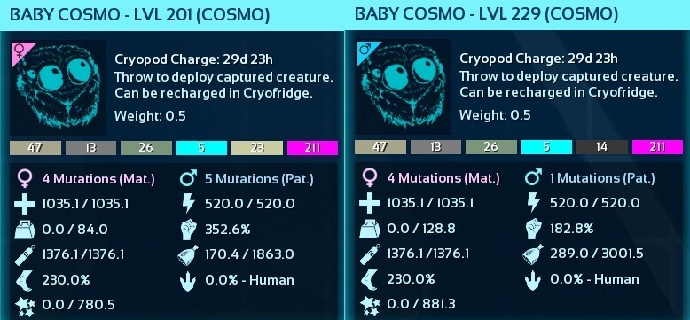 ARK Survival Ascended PvE COSMO PAIR ABERRATION PINK PAIR PC/XBOX/PS5 ...