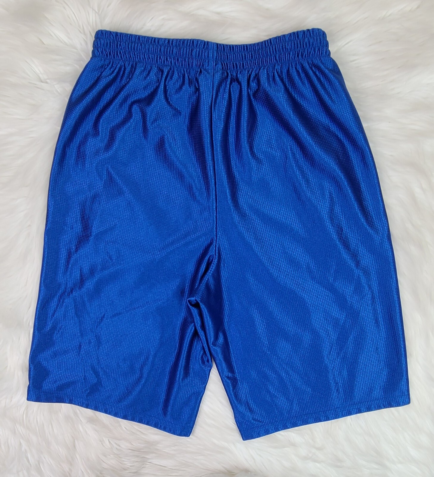 Champs Sports Royal Blue Basketball Shorts Blue Shiny… - Gem