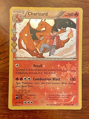 2016 POKEMON - CHARIZARD - PM GENERATIONS - RADIANT COLLECTION - RC5 ...