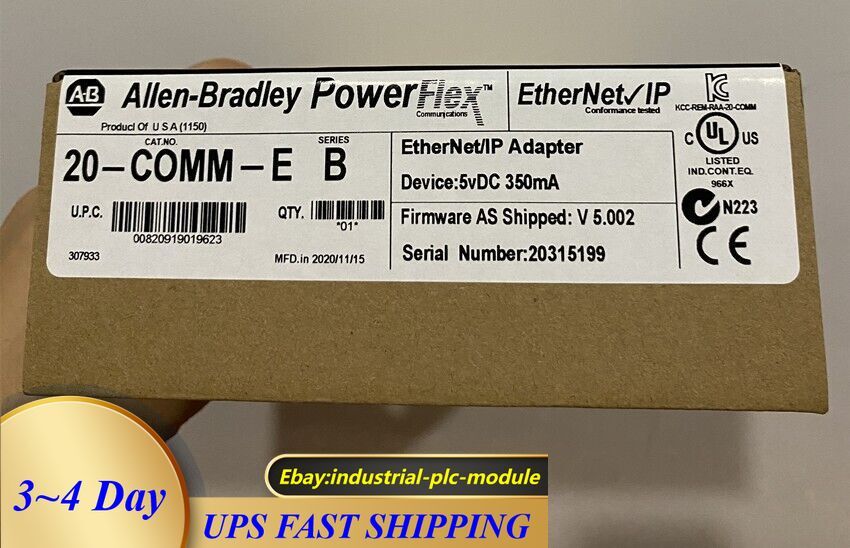20-COMM-E Allen-Bradley 20-COMM-E Ser B Ethernet/IP Adapter | eBay
