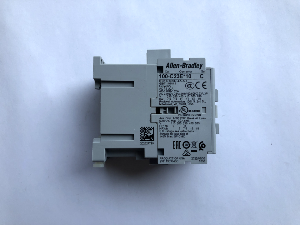 Allen Bradley 100-C23EJ10 - 3 Pole 23 AMP 24 volt DC coil | eBay