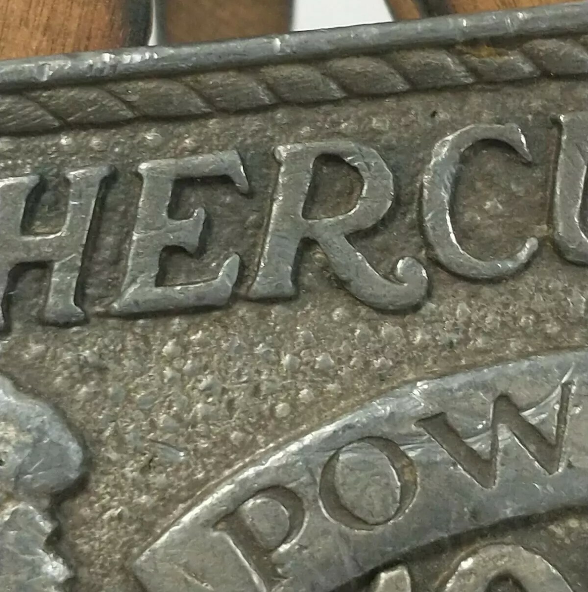 Vintage 1976 HERCULES POWDER COMPANY 1912 Belt Buckle… - Gem