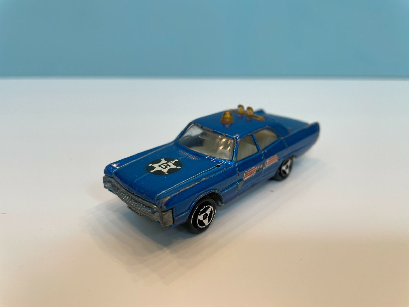 Majorette Plymouth Fury Police Car No 216 with rare #6 label | eBay