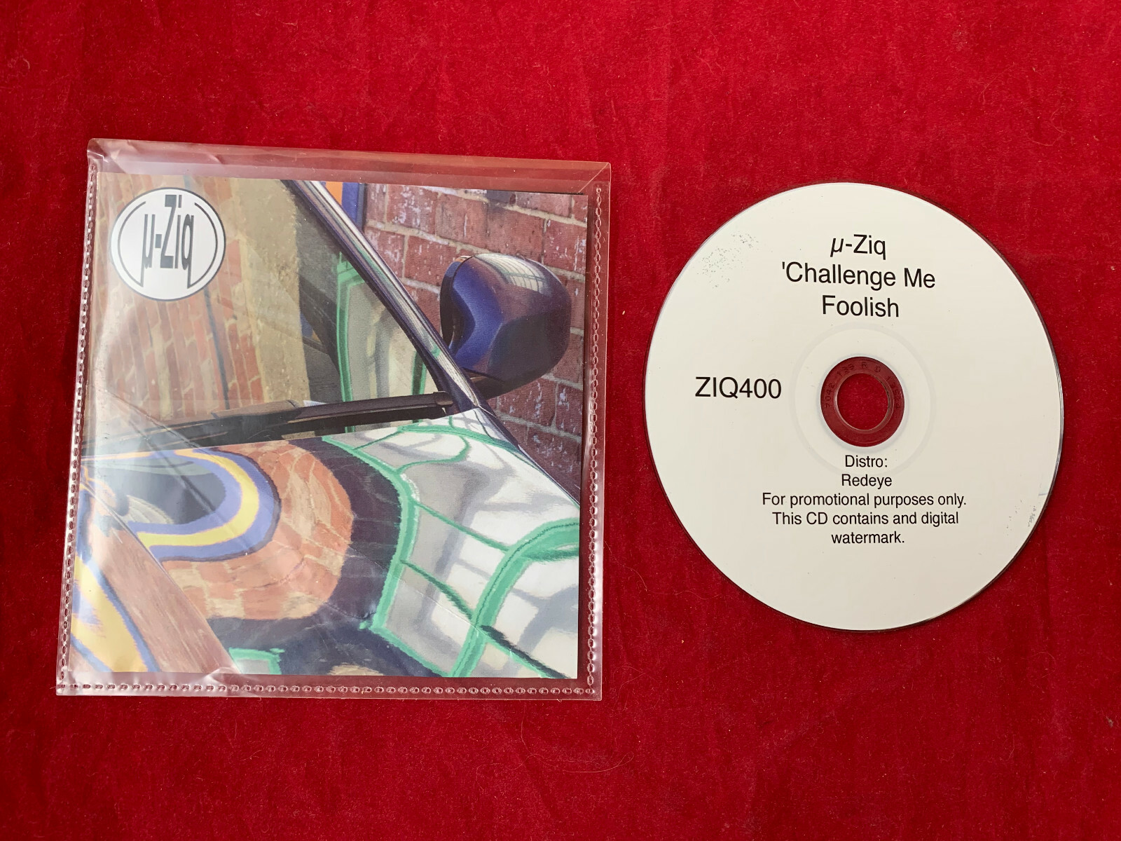 U-ZIQ ~ CHALLENGE ME FOOLISH 2018 UK 14 TRACK WATERMARKED PROMO CD # ...