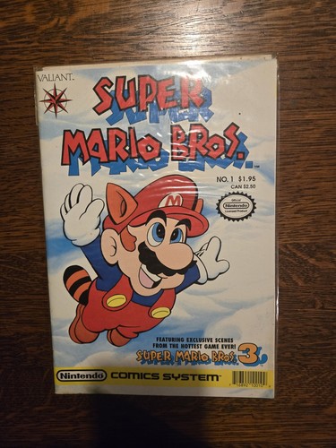 Super Mario Bros. #1 (1990, 1st ed.) Valiant Comic Book Nintendo Comics ...