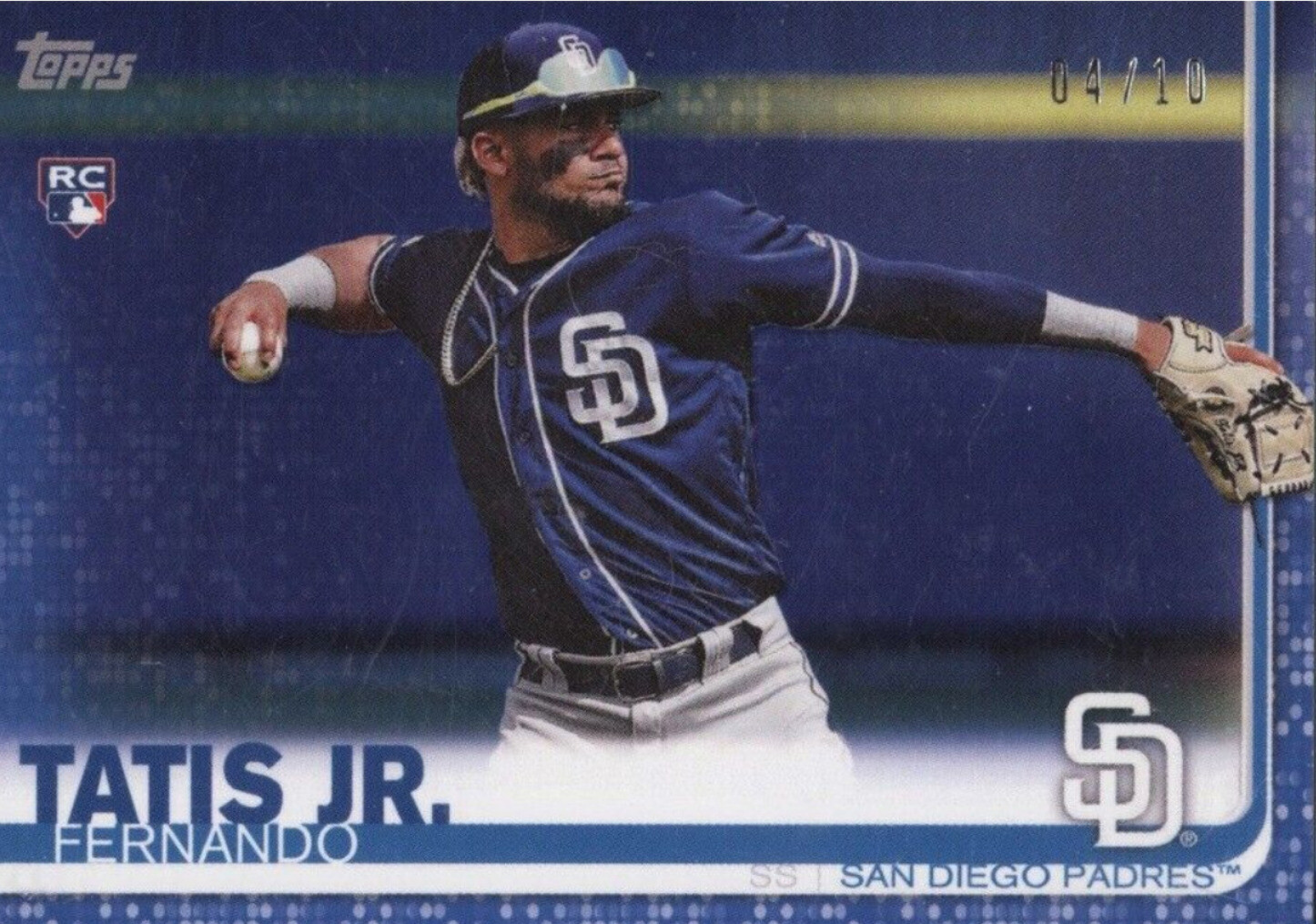 2019 Topps Mini - Blue #410 Fernando Tatís Jr. /10 (RC) for sale online ...