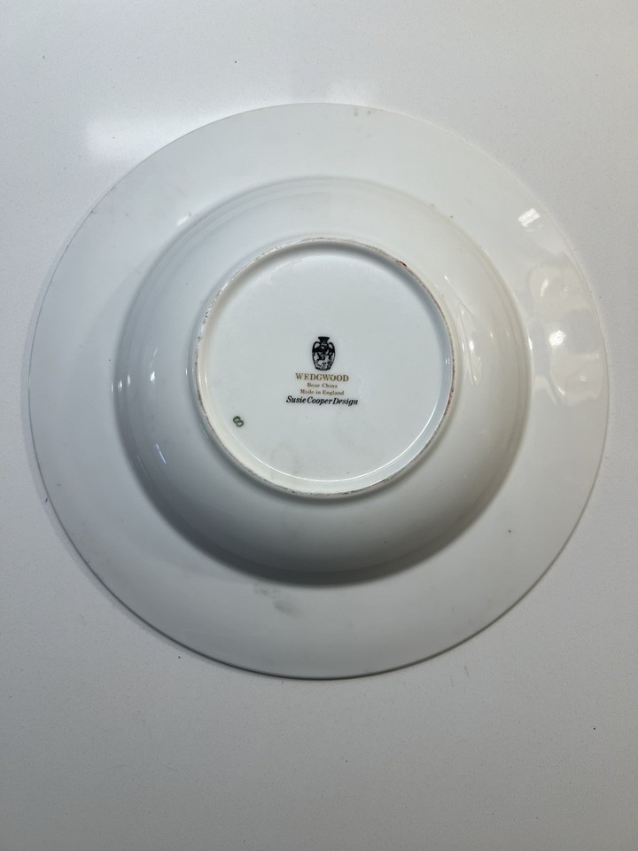 1969 Vintage Wedgwood Keystone Red Motif Salad plate designed by Susie ...