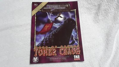 D&D 3rd Ed RPG D20 M3 Maze Of Zayene Tower Chaos Necromancer module | eBay