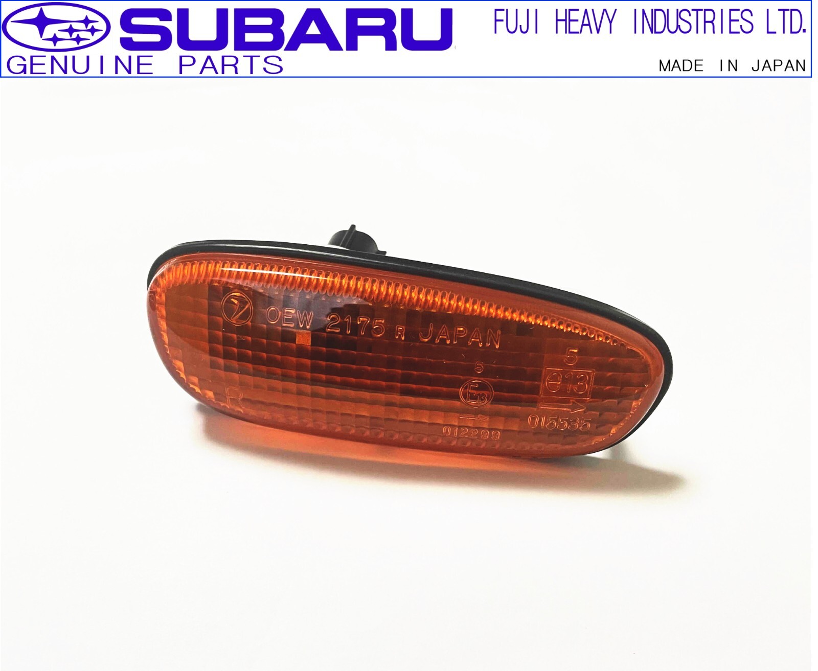 SUBARU GC8 Impreza WRX STI Right Fender Side Marker Turn Signal Lamp ...