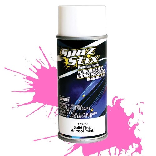 Spaz Stix Solid Pink Aerosol Spray Paint 3.5oz Can | eBay