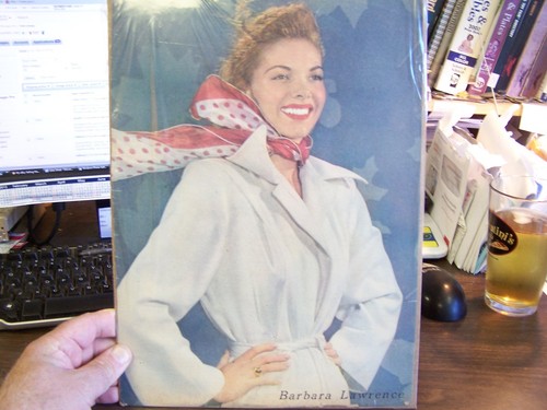 VINTAGE - BARBARA -LAWRENCE ORIGINAL COLOR PAGE - VERY GOOD | eBay