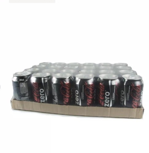 1 CRATE / 24 CANS - COCA COLA COKE ZERO 330ml + 24H DELIVERY - UK ...