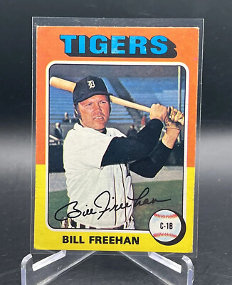 1975 Topps Baseball Card #397 Bill Freehan Detroit Tigers EX-NM | eBay