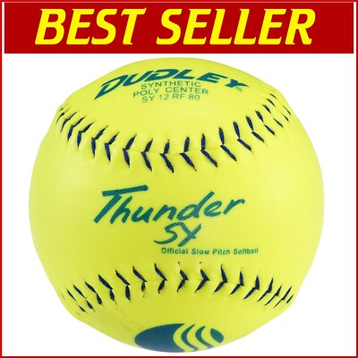 Durable 12" USSSA Approved Slowpitch Softballs - 12 Count for ...