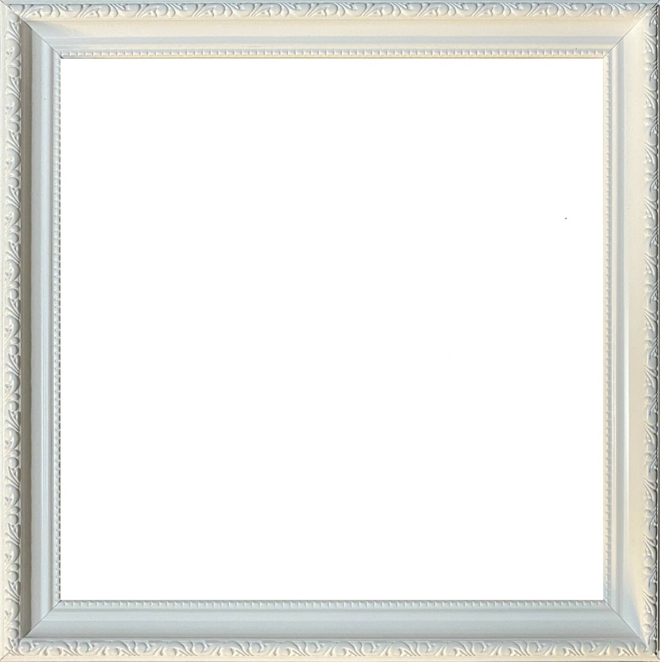Ornate Shabby Square Picture Frame Photo Frame Poster Frame Black White ...