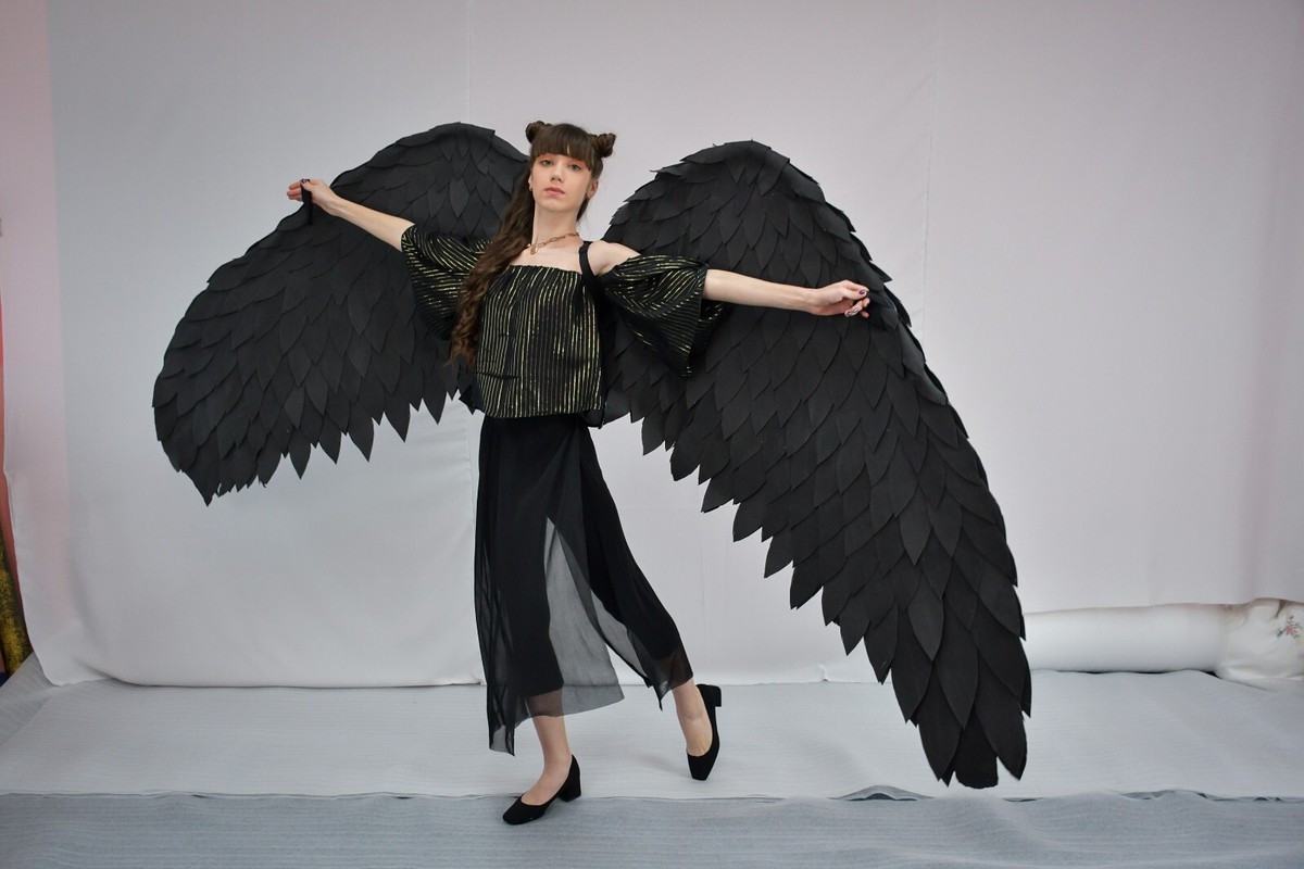 Fallen Angel Costume Wings