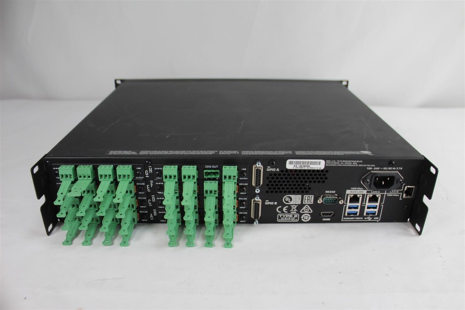 QSC Q-SYS Core 510i 1U Integrated Core Processor and I/O Expander W ...