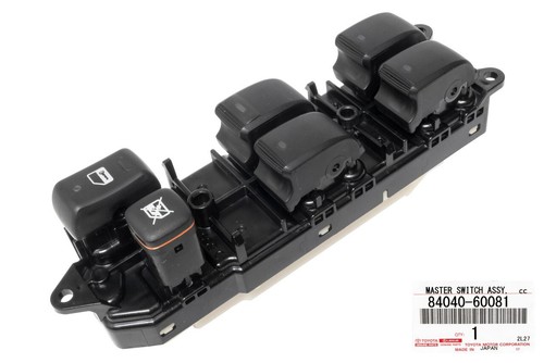 Genuine JDM Toyota 100 Series Land Cruiser Window Master Switch P/N ...