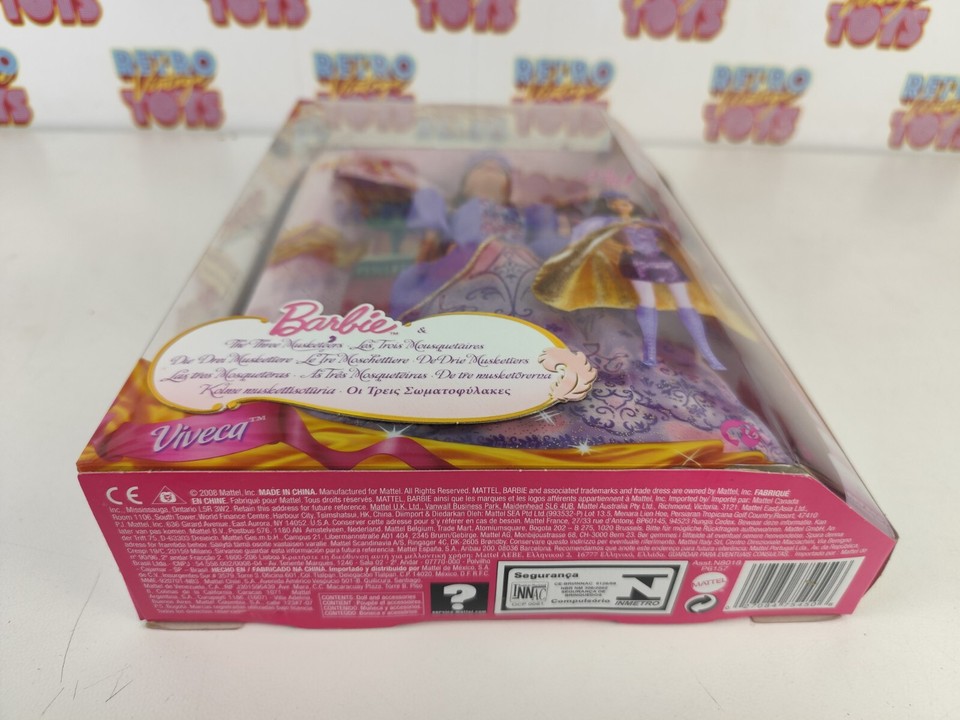 Barbie Viveca The Three Musketeers Mattel N6157 2008 | eBay
