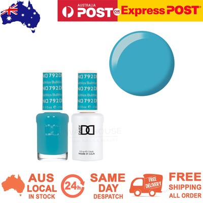 DND 792 Bubbles - Daisy Collection Nail Gel & Lacquer Polish Duo 15ml ...