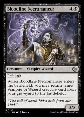 MTG Commander LCI U Bloodline Necromancer #0185 | eBay