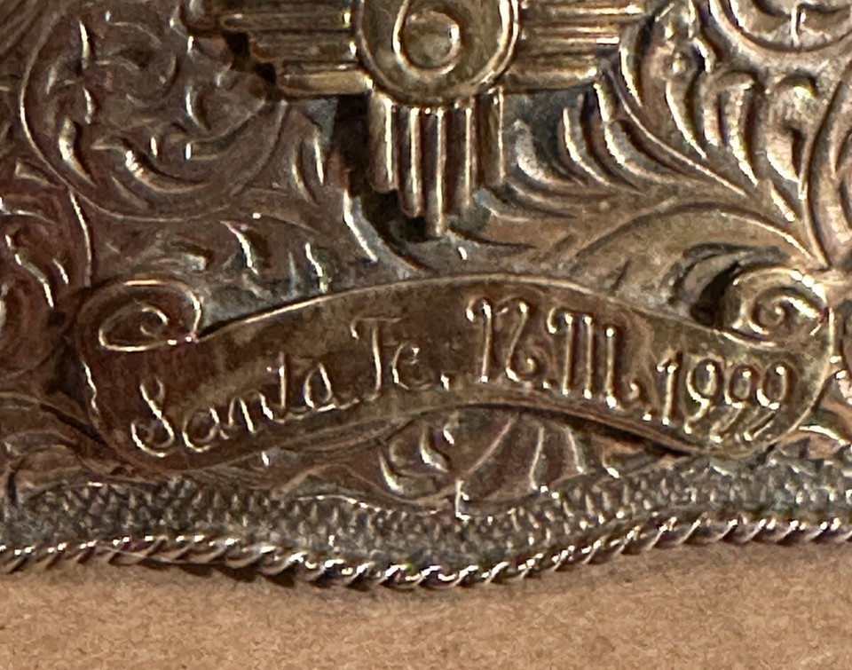 CAROL HENRY DESIGNS - 1999 BUCKAROO BALL SANTA FE, NM BELT BUCKLE | eBay