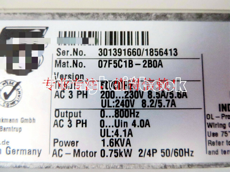 🔥1Pcs Used 07F5C1B-2B0A Via DHL or Fedex🔥 | eBay