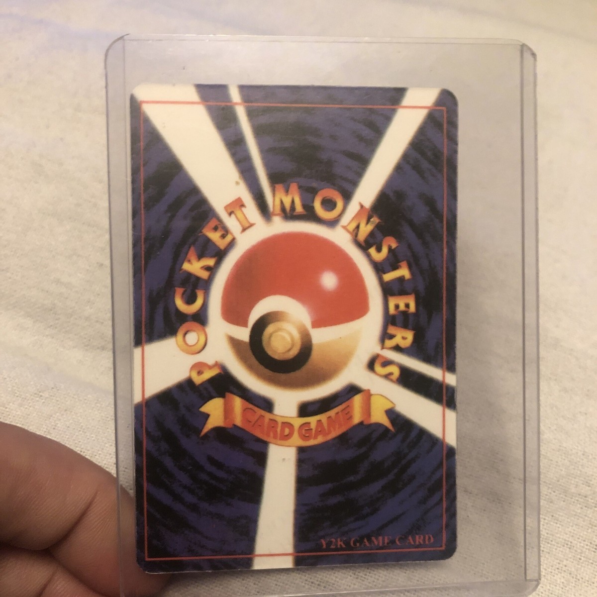 Y2k Pocket Monsters Card