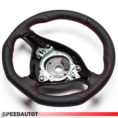 Speedautot Tuning Volant Plat En Cuir Pour VW Golf 4 Passat B5 ...