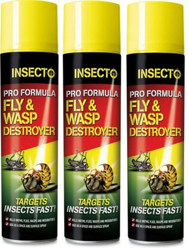 Strongest UK Fly spray aerosol Kills Flies and other flying insect ...