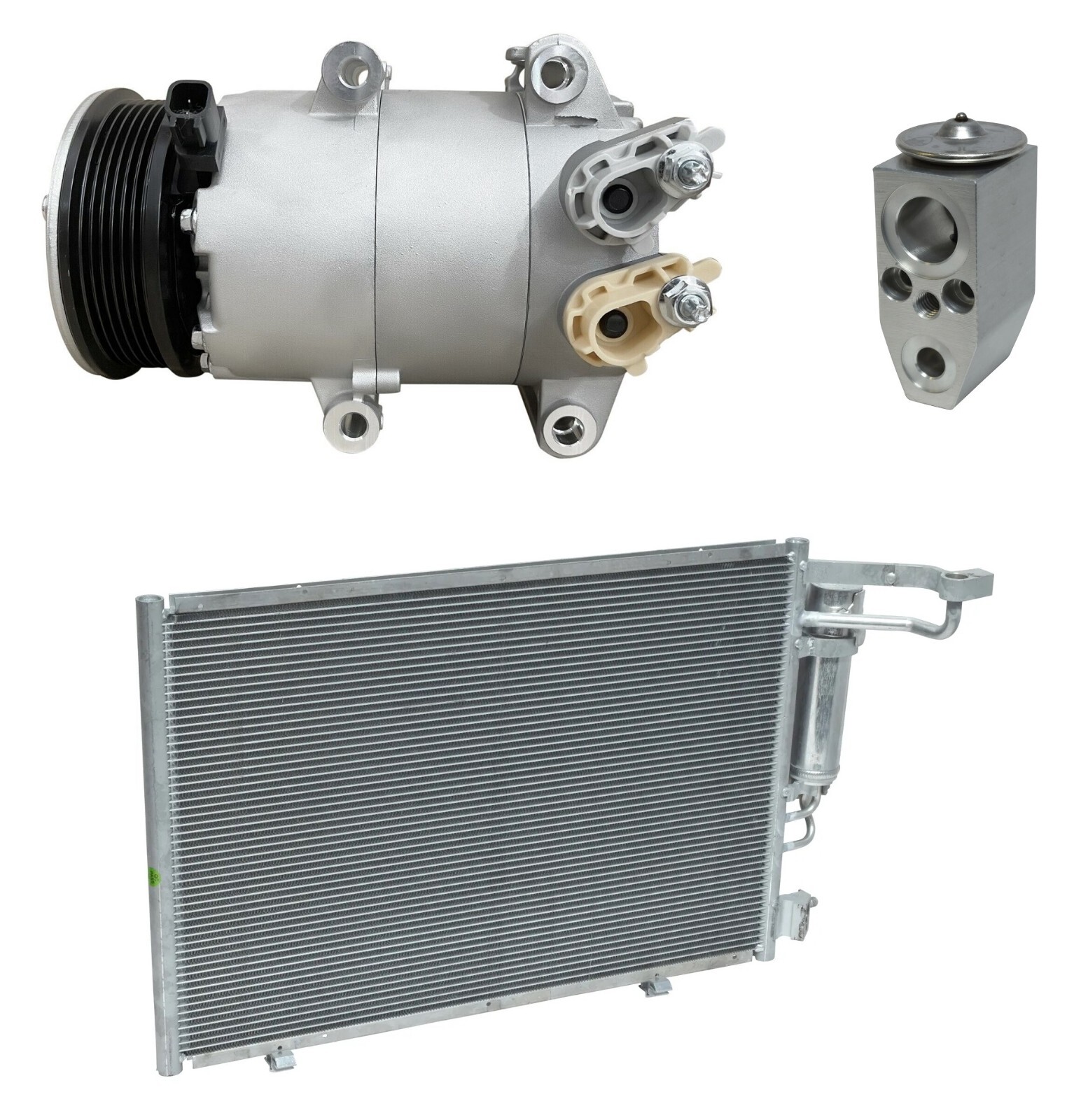 BRAND NEW RYC AC Compressor Kit W/ Condenser AB62A-N Fits Ford Fiesta 1 ...